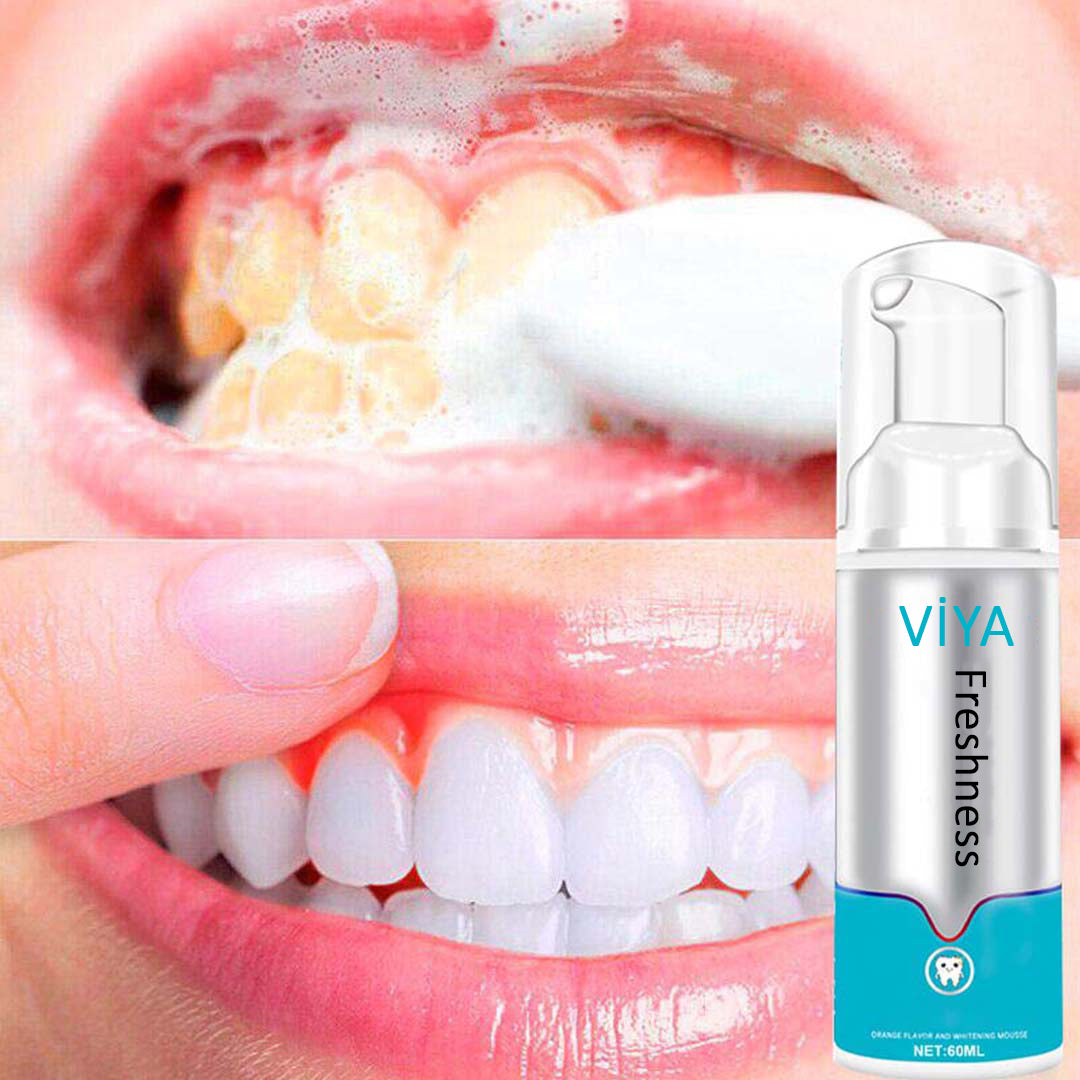 Mousse Dental Clareador e Refrescante - Viya Freshness – Viya Store